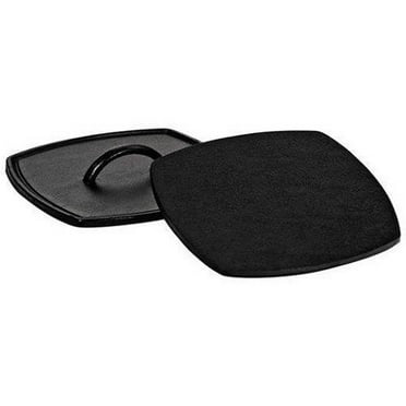 Lodge Logic LGPR3 Pre Seasoned Round Cast Iron Grill Press 7 in OD ...