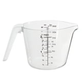 Mainstays 2-Cup Large Spout Plastic Measuring Cup, Clear, 16 Ounce ...