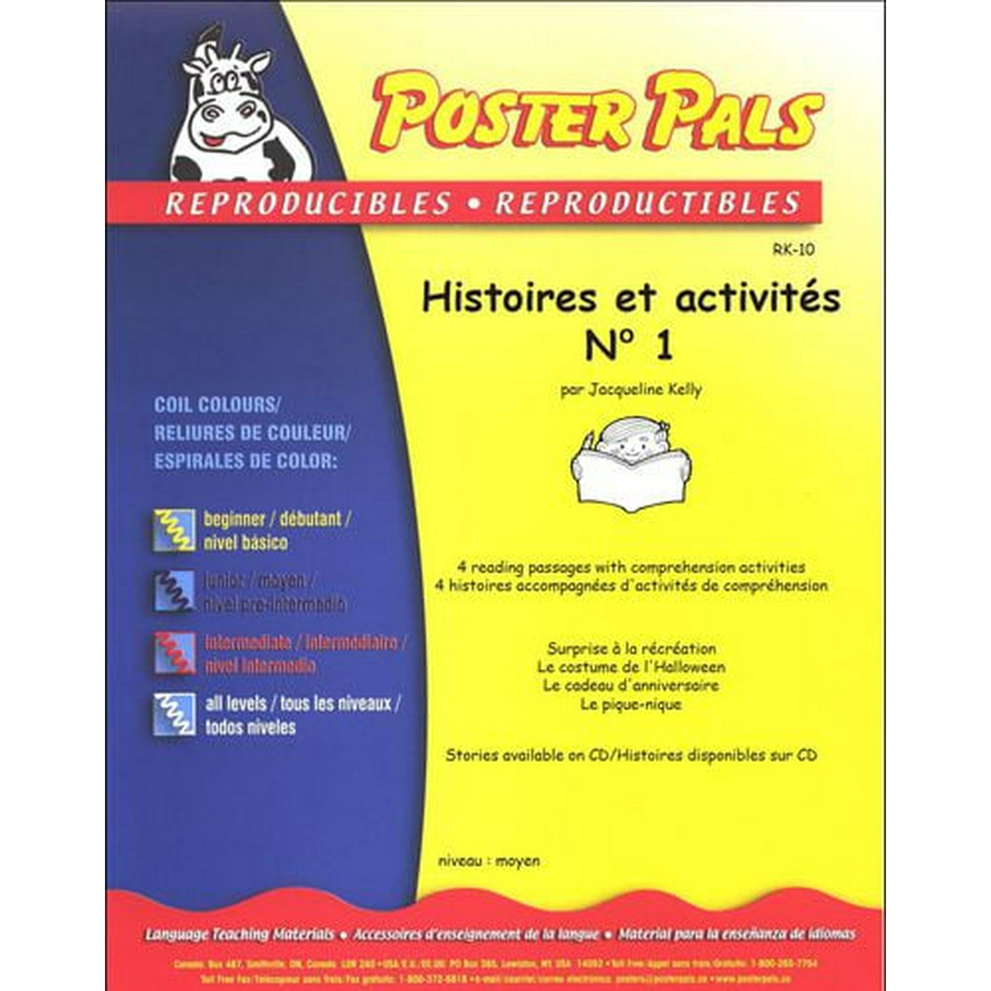 Click here for Poster Pals French (Fsl) Stories & Activities No.1... prices