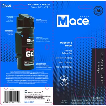 Mace Brand Pepper Gel Magnum 3 - Walmart.com