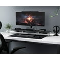 Fenge Acrylic Monitor Stand Riser - LED Light Shelf - Walmart.com