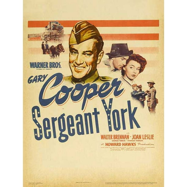 Sergeant York - movie POSTER (Style D) (11" x 17") (1941) - Walmart.com