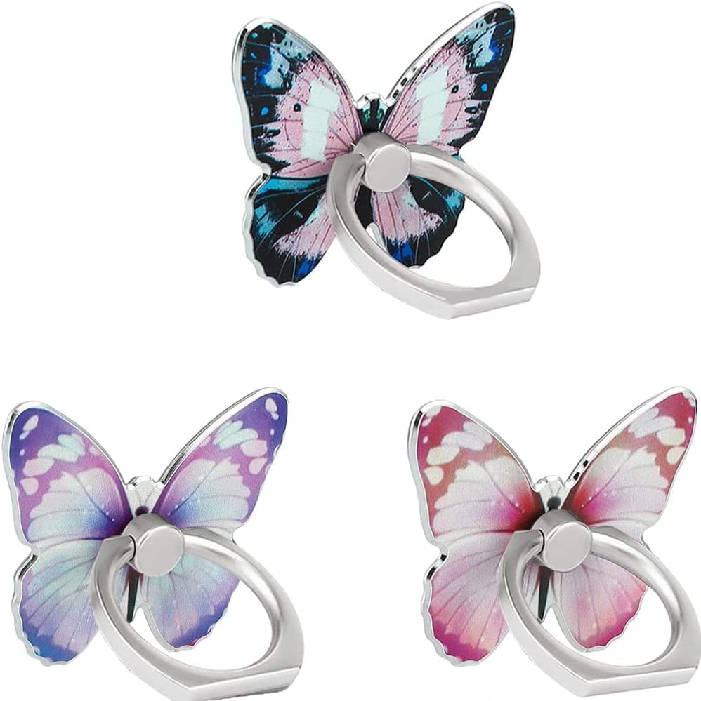 Phone Ring Holder Stand,Cute Butterfly Phone Ring Stand Holder 360 ...