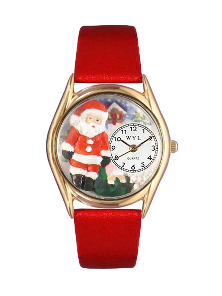 Christmas Santa Claus Watch Small GoldStyle - Walmart.com