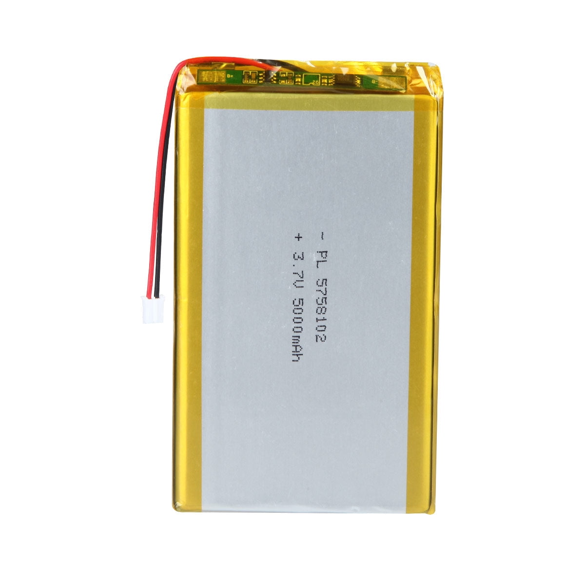 YDL 3.7V 5000mAh Battery 5758102 Lithium Polymer Ion Rechargeable Li ...