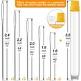 25/50 PCS Premium Large Eye Large gage Needles for Hand Sewing with 2 ...