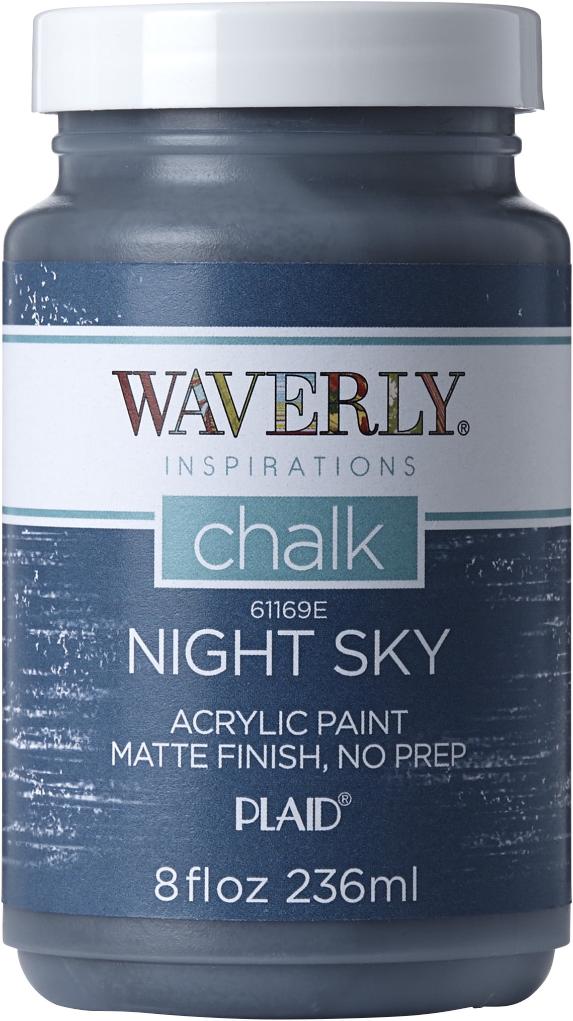 Waverly Inspirations Chalk Paint, Ultra Matte, Night Sky, 8 fl oz ...