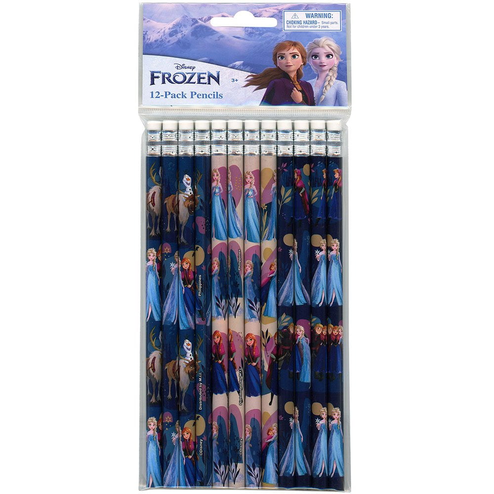 Frozen 12pk Pencil in Poly Bag & Header- 2 PACK - Walmart.com