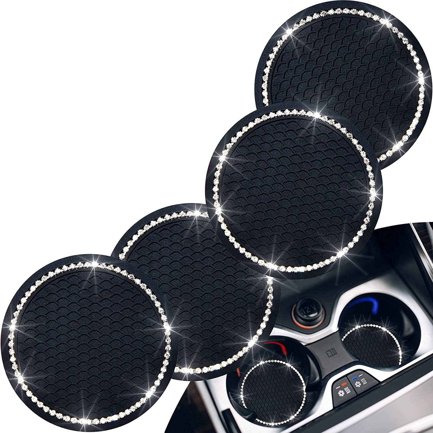 Home & Living Kitchen & Dining Drink & Barware Bling Coasters etna.com.pe