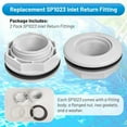 Clearance!Faucets 1/2" Above Ground Pool Inlet Fitting With Locknut ...