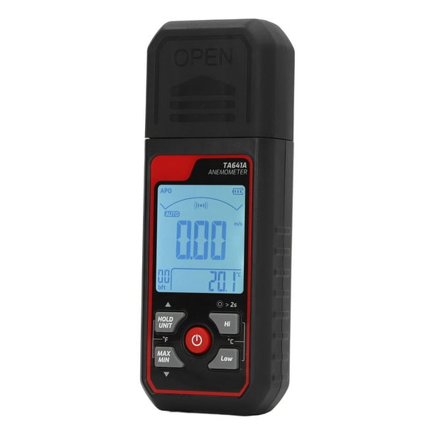 Wind Speed Test Meter,8 Blades Digital Anemometer Digital Anemometer ...