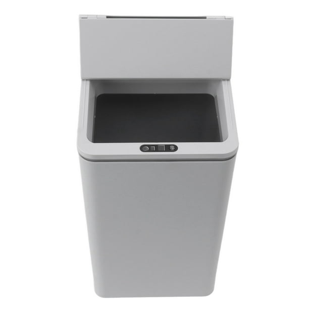 Mini Trash Can With Lid, 9L USB Charging Intelligent Sensor Automatic ...