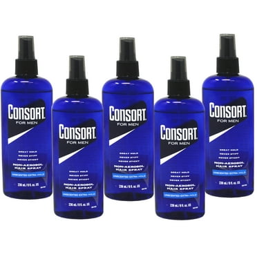 Consort Extra Hold, Non-Aerosol, Unscented Hairspray for Fine Hair, 8 ...