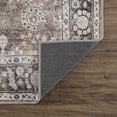 Hauteloom Ganyangan Boho Vintage Distressed Damask Runner Rug ...