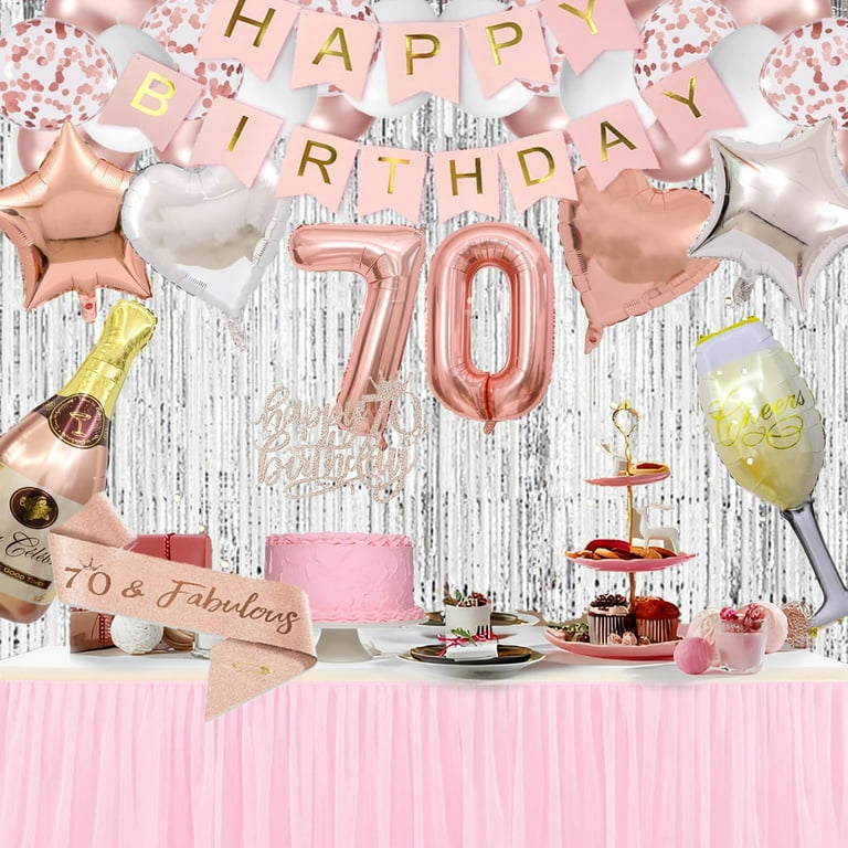 70th Birthday Party Program