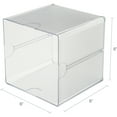 deflecto Desk Cube, Clear Plastic, 6 x 6 x 6 - Walmart.com