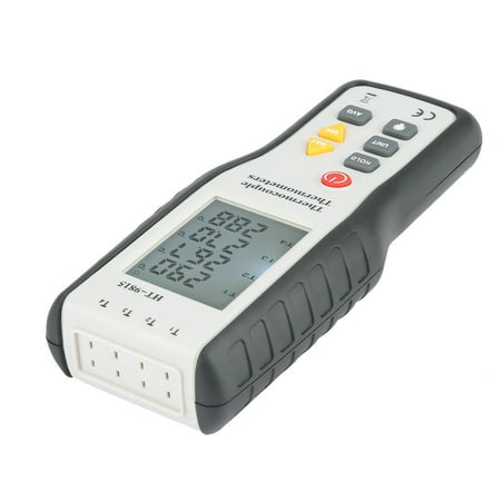 4-Channel Thermometer, Digital Thermocouple Temperature, Digital ...