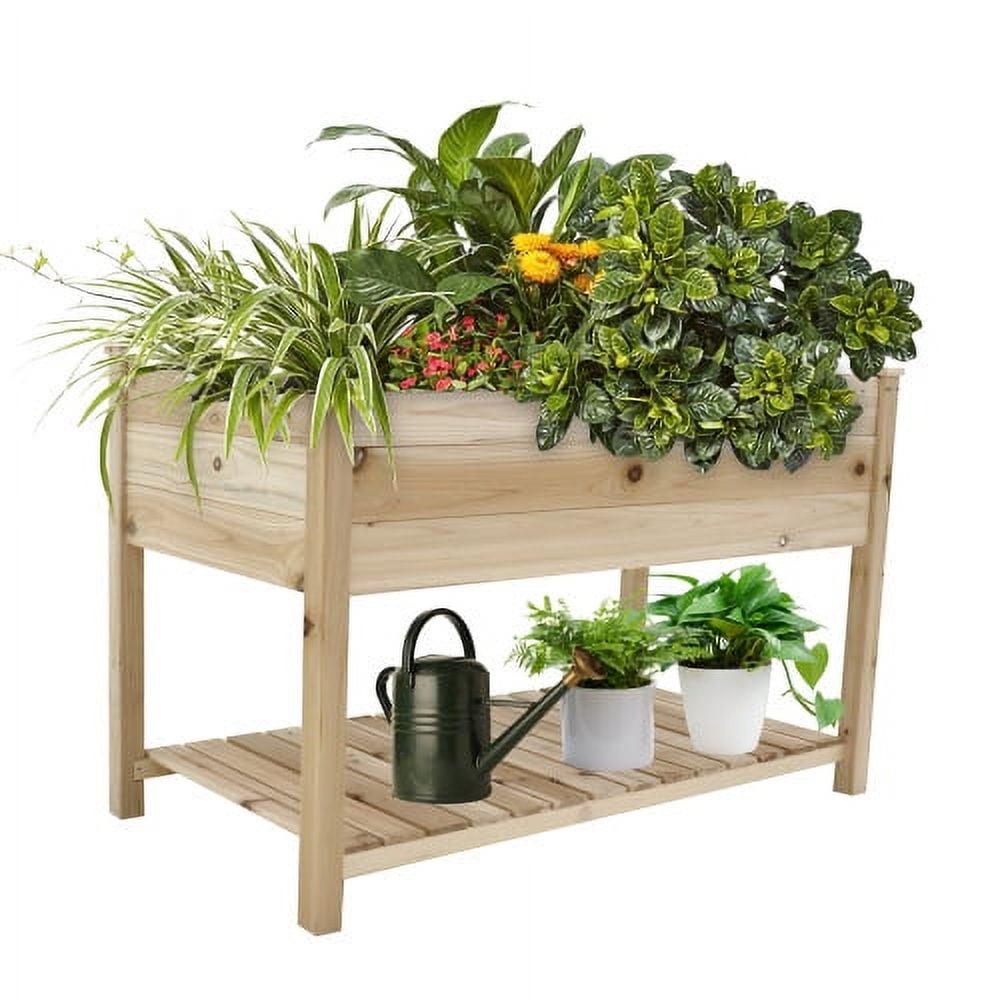 Click here for Unbranded Elevated Garden Bed Flowerpot Box With L... prices