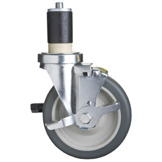 FocusFoodService FECST5 5 in. Expanding Stem Casters - Walmart.com