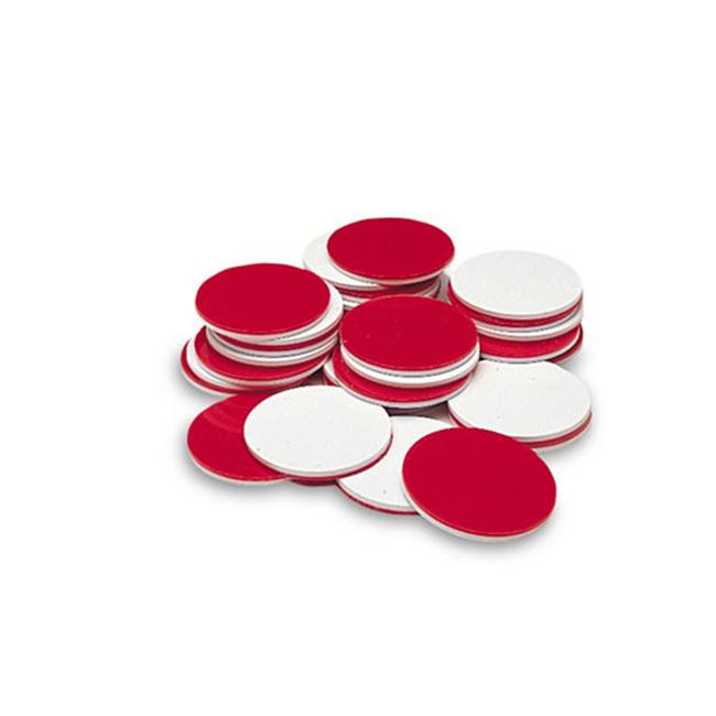RED & WHITE COUNTERS-200/PK PLASTIC CIRCLE-SHAPED - Walmart.com