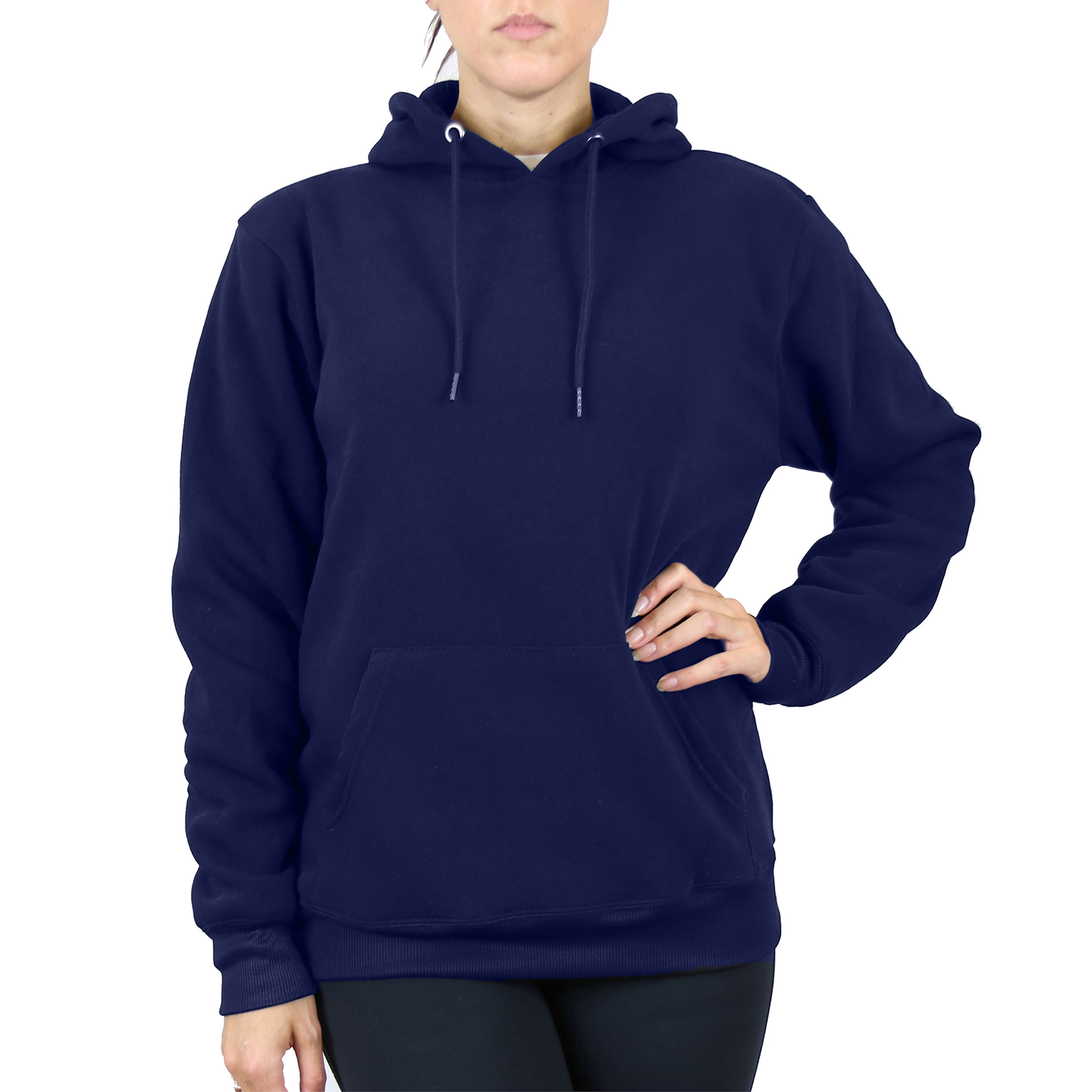 GBH Women's Loose-Fit Fleece-Lined Pullover Hoodie (S-2XL) - Walmart.com