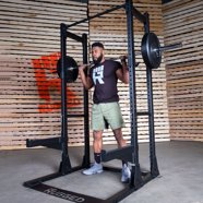 BalanceFrom 1000-Pound Capacity Multi-Function Adjustable Power Rack ...