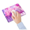 erfcxs Marble- Round Mouse Pad， Square- Waterproof- Non- Rubber Base ...