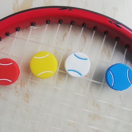 5 Pieces Tennis Rackets Shock Absorber Dampeners Anti-vibration ...