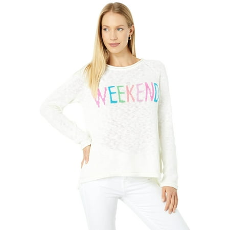 Lilly Pulitzer Danette Sweater Resort White Weekend Intarsia XXS ...
