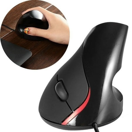 yingyy 1200DPI Wired Vertical Optical Mouse 5 computer mice Buttons ...