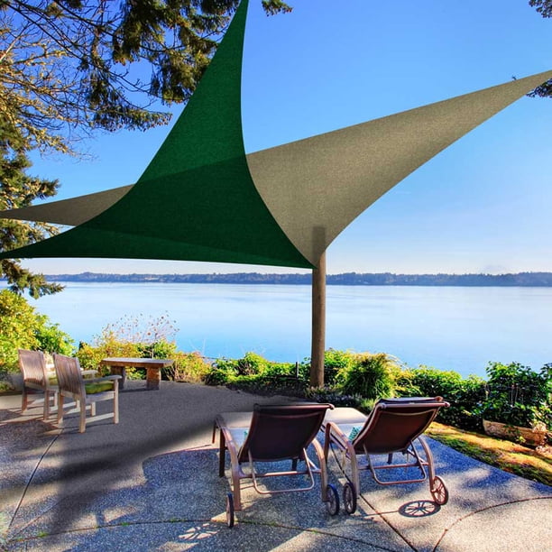 Easy Gardener® Sun Sail Triangle 11.8'x11.8'x11.8', Multiple Colors ...