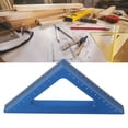 Durable Aluminum Alloy Ruler, 90° Woodwork Measurement Tool with Inch ...