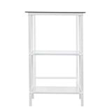 Layton Metal/Glass Student Desk - White - Walmart.com