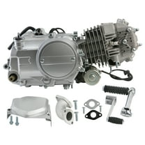 Complete 140cc Engine Motor Kit Manual Clutch Electric Start 4 Speed ...