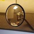Ampper Acrylic Clip On Rear View Cubicle Mirror, Flexible Convex ...