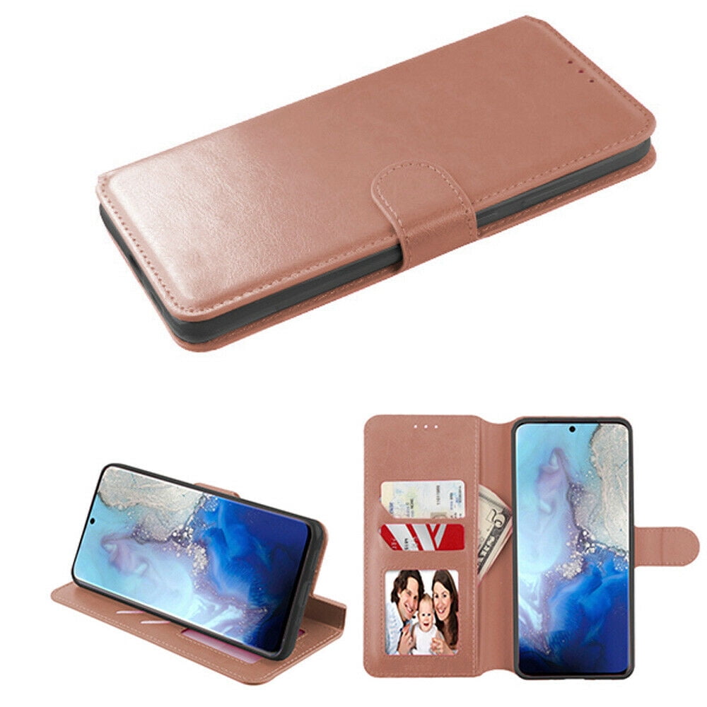 Kaleidio Case For Samsung Galaxy A22 5G, Boost Celero 5G [Flip Wallet] Hybrid PU Leather [Card ...