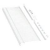 ClosetMaid Durable Vinyl-Coated Steel Wire Shelf Storage Kit - Walmart.com