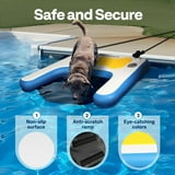SPECSTAR Inflatable Dog Boat Ramp, Non-Slip, PVC, 34.6x24.4x3.1 Inches ...