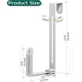 Over The Door Hat Organizer - Premium 2-in-1 Expandable Hat Hanger with ...