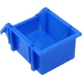 12 Pack Blue Garage Storage Tool Bin, 7.09 x 4.72 x 3.15 Inch Plastic ...