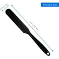 2 Pieces Long Handle Silicone Jar Spatula Non-Stick Rubber Scraper ...