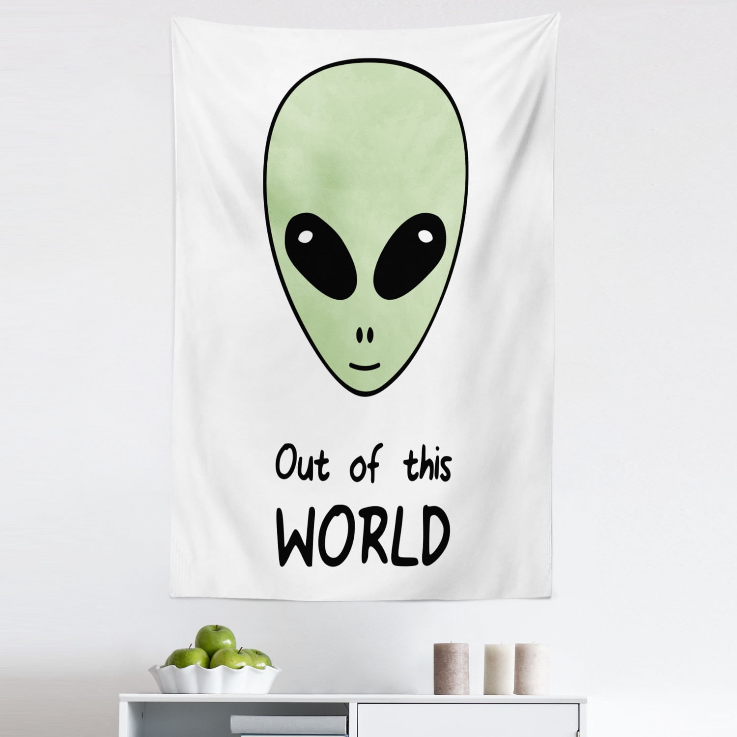 Alien Tapestry, Out of This World Extraterrestrial Creature Outer Space ...