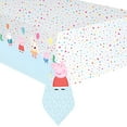 Amscan Peppa Pig Confetti Party Plastic Table Cover, 54 x 96 Inches ...