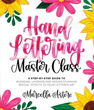 Pre-Owned Hand Lettering Master Class: A Step-By-Step Guide to Blending ...