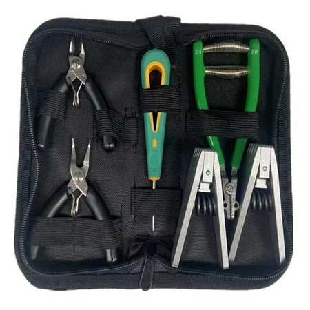 Pro Starting Stringing Clamp Tool Kit with Storage Bag, String Plier ...