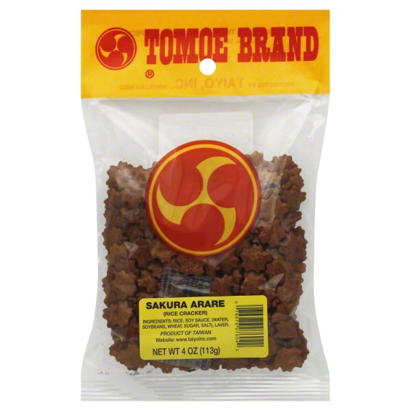 Tomoe Brand Sakura Arare Rice Cracker, 4.5 Oz. - Walmart.com