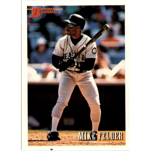 1993 Bowman #247 Mike Felder MLB Baseball Trading Card - Walmart.com
