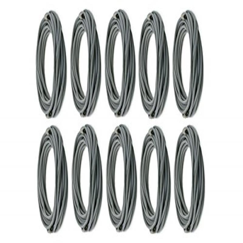 C&E 10 Pack Premium Optical Toslink Cable w/ Metal Fancy Connector 50 ...