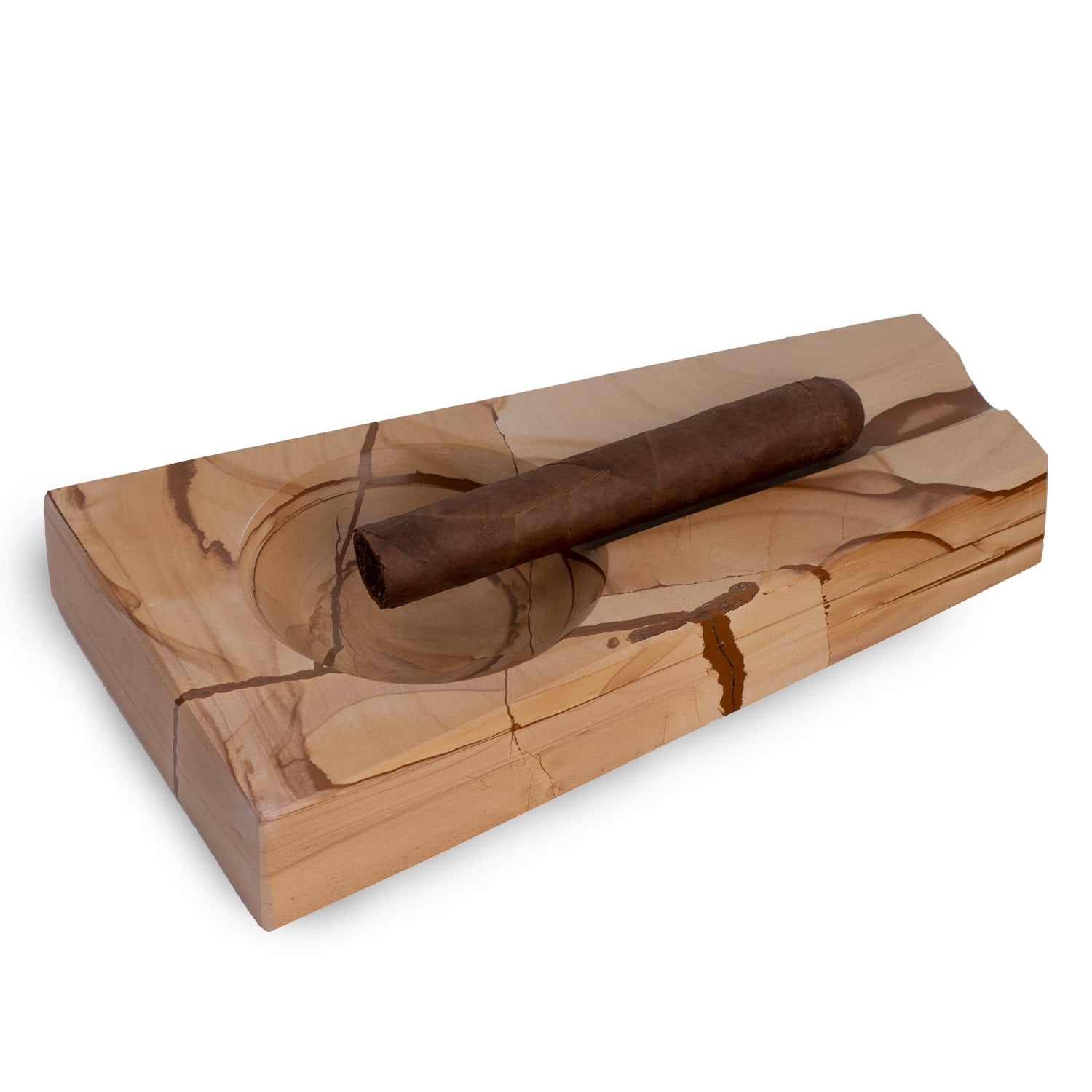 "Natural" Marble Single Cigar Ashtray. - Walmart.com