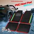 Universal Auto Floor Mats 4PCS Set, Durable Waterproof Non-Slip All ...